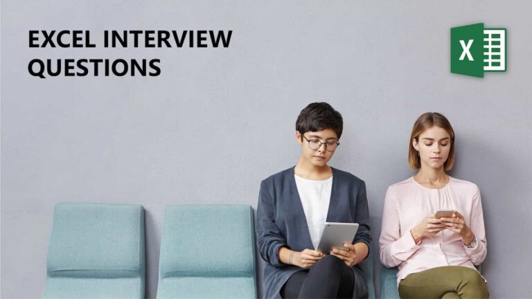 Excel Interview Questions – Start-Tech Academy
